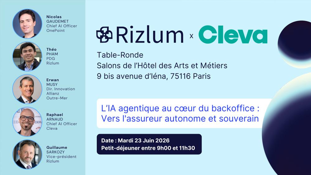 Invitation Table Ronde 23 juin 2026 : Le back-office de l’assurance ...